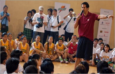 Samahang Piyu: NBA fit camp at FEU Gym